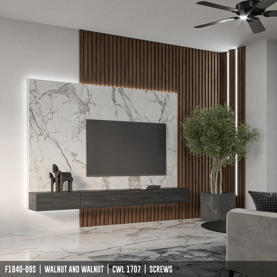 Linear Wood Panels with Wood Backing - CW WOODCRAFT