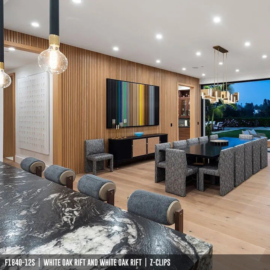 Linear Wood Panels with Wood Backing - CW WOODCRAFT