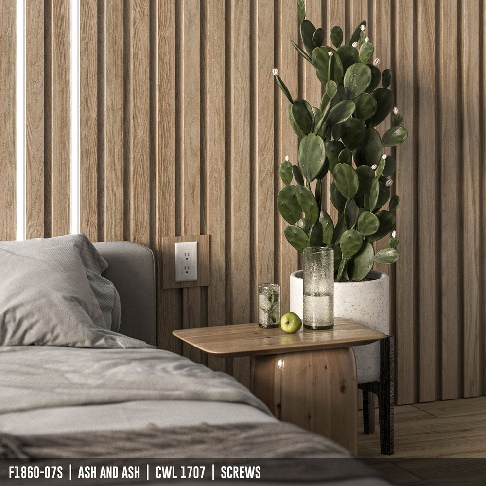 Linear Wood Panels with Wood Backing - CW WOODCRAFT