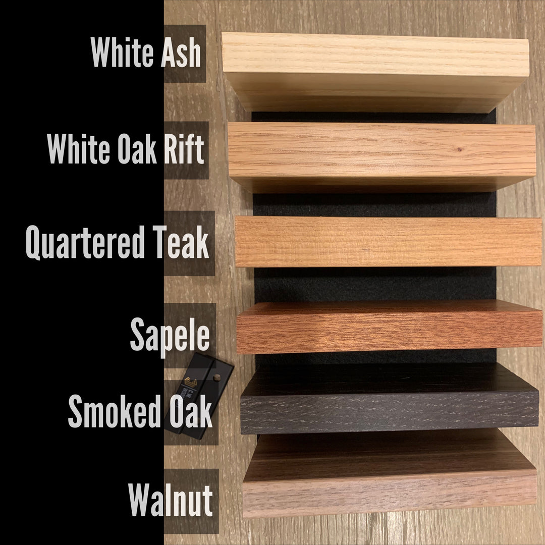 Wood finish samples for wood paneling – CW WOODCRAFT